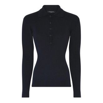 Bruuns Bazaar Femme, Pulls, Bleu, Taille: 42 FR Col roul&eacute;s