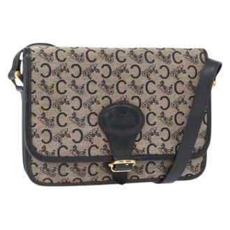 Celine Sac bandouli&egrave;re en toile vintage Pre-owned - Femme - Pre-owned - Multicolore - Taille: ONE Size