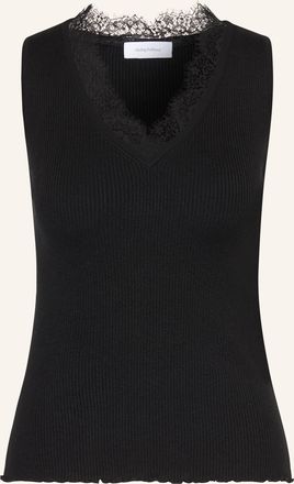 Darling Harbour Darling Harbour Stricktop Mit Spitze schwarz