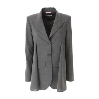 Vivetta Leichter Wollblazer mit Schlitzen - - Jackets - Damen - Grau - S