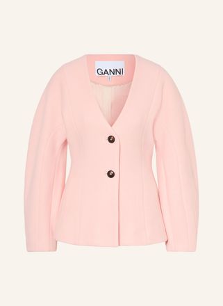 Ganni Blazer rosa