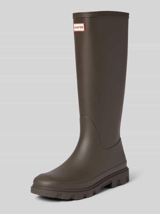 Hunter Stiefel mit Label-Detail