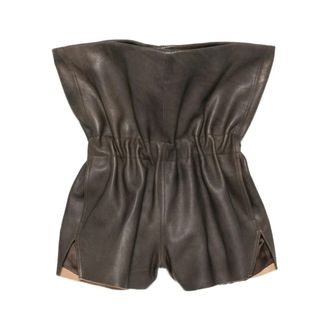 Rick Owens Shorts - Femme - Shorts - Gris - Taille: 38 FR