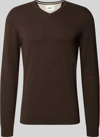 s.Oliver Red Label Pullover mit Logo-Detail