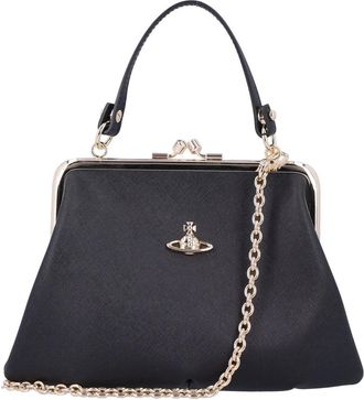Vivienne Westwood Hobo Bags - Granny Frame Handbag - Gr. unisize - in Schwarz - f&uuml;r Damen