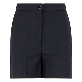 Pinko Pinko, Femme, Shorts, Bleu, Taille: 36 FR Shorts taille haute