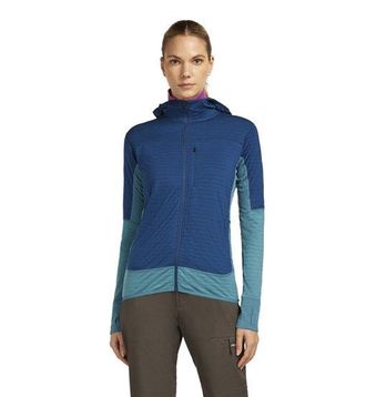 Icebreaker Merino 300 RealFleece Descender - Fleecepullover mit Kapuze - Damen