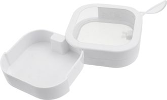 Luxshiny Aufbewahrungsbox Organizer Aus Hochwertigem Kunststoffmaterial F&uuml;r Ordnung in Zimmer Tragbare Aufbewahrungsbox Mit Stabilem Standfu&szlig; F&uuml;r B&uuml;ro Und Wohn