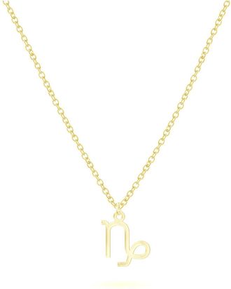 Beka & Bell BEKA&BELL Anhänger mit Kette 925-Sterling Silber vergoldet Glänzend 42cm Steinbock