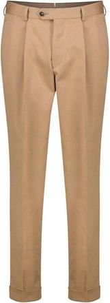 BOSS Herren Hose aus Baumwoll-Mix L-PEET-PLEAT-241