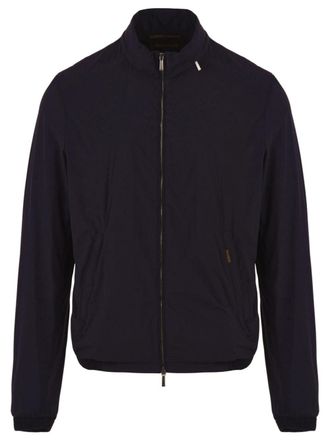 Moorer Manteaux de moteur bleu