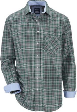 Babista Homme Chemise en Flanelle Floreverti Vert, 2XL (XXL) - 45/46