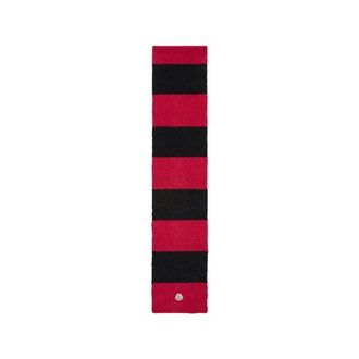 Moncler Echarpe &agrave; rayures en laine m&eacute;lang&eacute;e