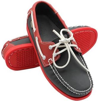 Zerimar Mocassin Nautique pour Homme en Cuir Véritable, Chaussure Décontractée Élégante et Légère pour Un Usage Quotidien ou Formel, Chaussure Confortable, Co