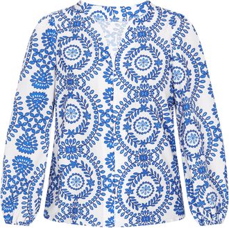 Usha Hemd Frauen Himmelblau