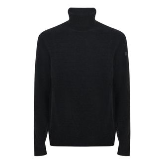 Roberto Ricci Design Col roul&eacute; en velours - Homme - Pulls - Noir - Taille: M