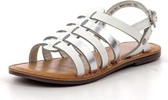 Kickers Dixon, Sandales Fille, Blanc, 28