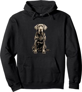 Whyitsme Design Silberner Labrador Retriever Hund, Silberner Laborhund Pullover Hoodie
