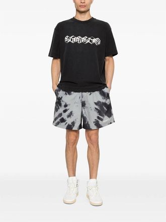 Purple Podp Shorts - Gray