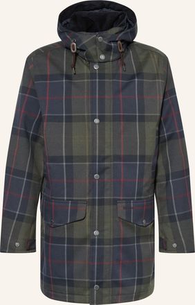 Barbour Parka Lonnen Mit Abnehmbarer Kapuze blau