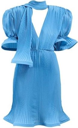 Rowen Rose Robe pliss&eacute;e avec &eacute;charpe