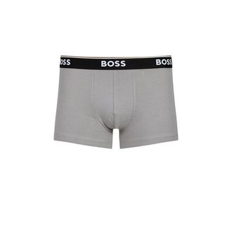 HUGO BOSS Lot de 3 boxers en coton m&eacute;lang&eacute;