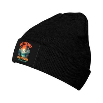 Generic &Eacute;pais Bonnet Tricot&eacute;, Non &agrave; Vendre Prot&eacute;geons nos Terres publiques, Anti-Transpiration Beanie Hats, Tricoter Chapeau pour Adultes, Femme, Ski