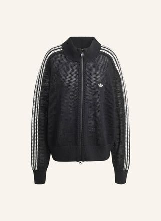 adidas Originals Adidas Originals Firebird Originals Jacke, Strick- H&auml;kel schwarz