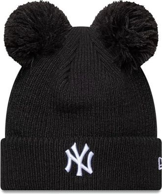New Era Femme Bonnet dhiver Bobble Beanie - NY Yankees