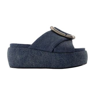 Marc Jacobs Pop J Plateau-Sandalen - - Shoes - Damen - Blau - 38 EU