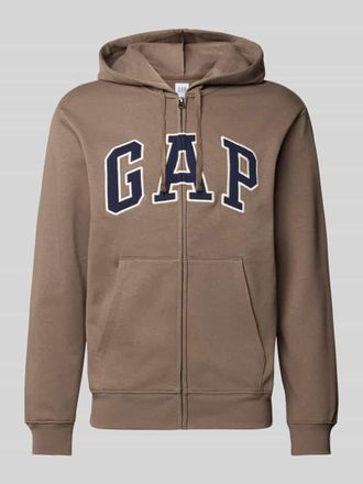 GAP Regular Fit Sweatjacke aus Baumwoll-Mix