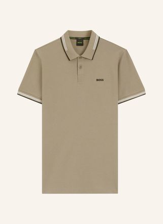 HUGO BOSS Piqu&eacute;-Poloshirt Paul Slim Fit gruen