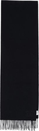 Max Mara Black Cashmere Scarf Wsdalia
