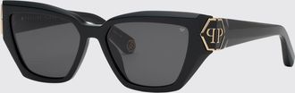 Philipp Plein Sonnenbrille Damen Farbe Schwarz