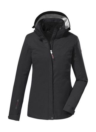 Killtec Outdoorjacke KOS 133 WMN JCKT Wasser- und winddichte Damenjacke mit abnehmbarer Kapuze