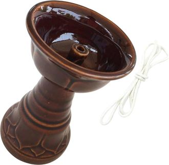 BESPORTBLE ELAYARD Keramische Kerosin &ouml;llampe Mittelgro&szlig; Traditionelle Chinesische &Ouml;llaterne mit Docht Sichere Petroleumlampe f&uuml;r Tempel Hausaltar und Dekoration