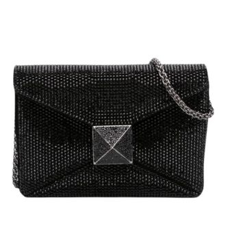 Valentino Pre-owned The One Stud Crossbody Bag - - Pre-owned - Damen - Schwarzk - ONE SIZE