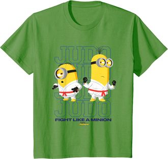 MINIONS Minions Judo Judo Judo Fight Like A Minion Big Chest Poster T-Shirt