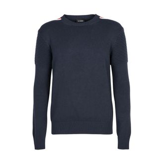 Les Hommes Pull col rond - Homme - Pulls - Bleu - Taille: 2XL
