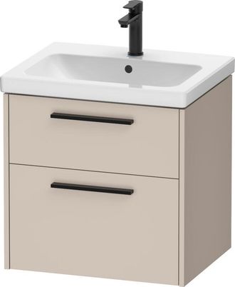 Duravit D-Code Waschtischunterbau, 1 Auszug, 584x460mm, - Duravit