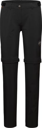 Mammut Damen Runbold Zip Off Pants Women Wanderhose, Schwarz, 46