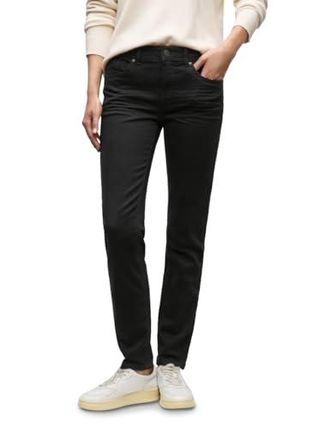 Street One Jean d&eacute;contract&eacute; Black Clean Washed 26