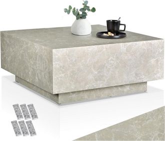 TecTake Tectake - Table basse lasley avec pied
