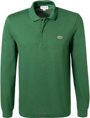 Lacoste Herren Polo-Shirt grün Baumwoll-Piqué