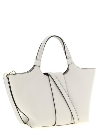Roger Vivier Womens Tote Gray Calfskin Leather