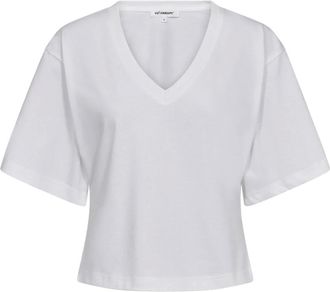 Co'Couture Femme, Tops, Blanc, Taille: 38 FR ZengaCC Tee V-Neck