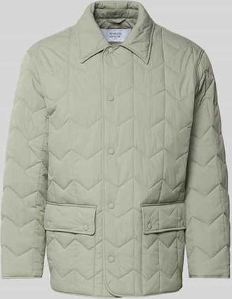 Maison Kitsun&eacute; Regular Fit Jacke in Stepp-Optik