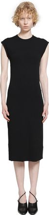 Jil Sander Lightweight Viscose Crewneck Dress