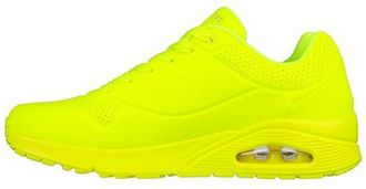 Skechers Uno Stand on Air Baskets Homme, Lime Durabuck Trim, 42.5 EU