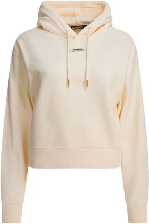 Jacquemus Damen, Sweatshirts & Hoodies, Beige, MGr&ouml;&szlig;e